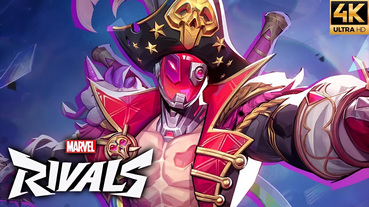 Marvel Rivals - Deadpool (Captain Pool Skin) Full Game Gameplay (4K 60FPS)
