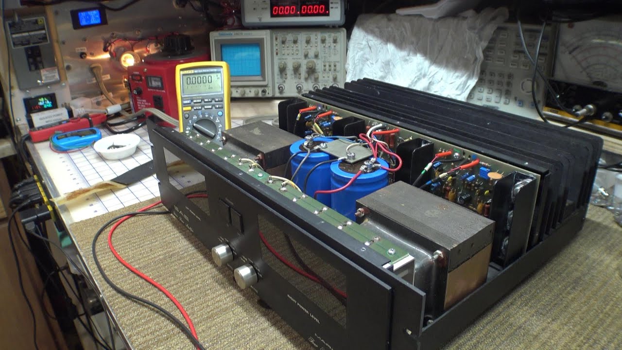 SAE Mark III Amplifier - Part1c  - Some Circuit Theory & First Test