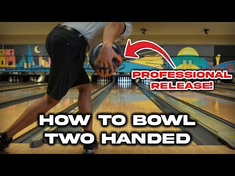 How To Bowl With Two Hands - More Hook & More Power!