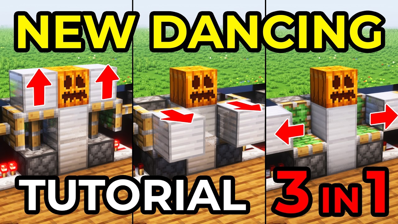 Minecraft Easy Tutorial : New Dancing Golem Update (Working on Java)