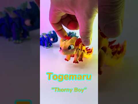 🦎 Togemaru - Lizard Dragon "Thorny Boy"・ 3MF File for 3D printing・Cults