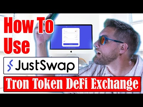 JustSwap Tutorial For Beginners | How To Use Just swap Tron Token Defi Exchange