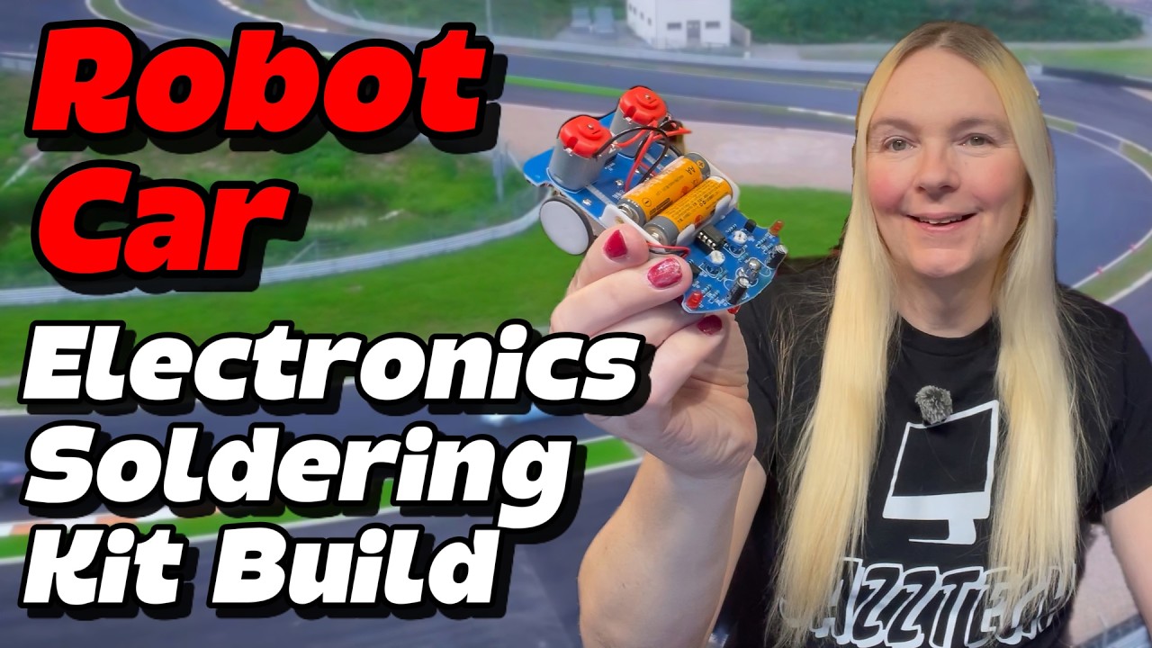 Robot Car Electronics Soldering Kit Build!