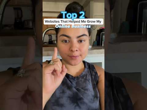 Top 2 Websites That Helped Me Grow My Online Business ✨