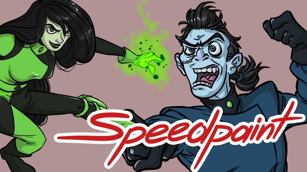 Speedpaint - Dr. Drakken and Shego