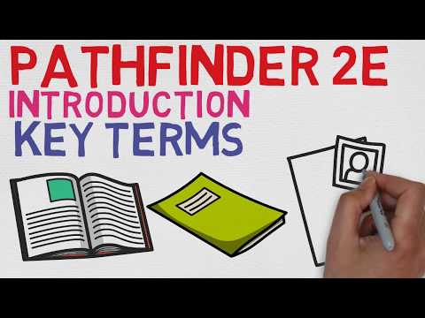 How to Play Pathfinder 2E #4: Key Terms (Pathfinder 2E)