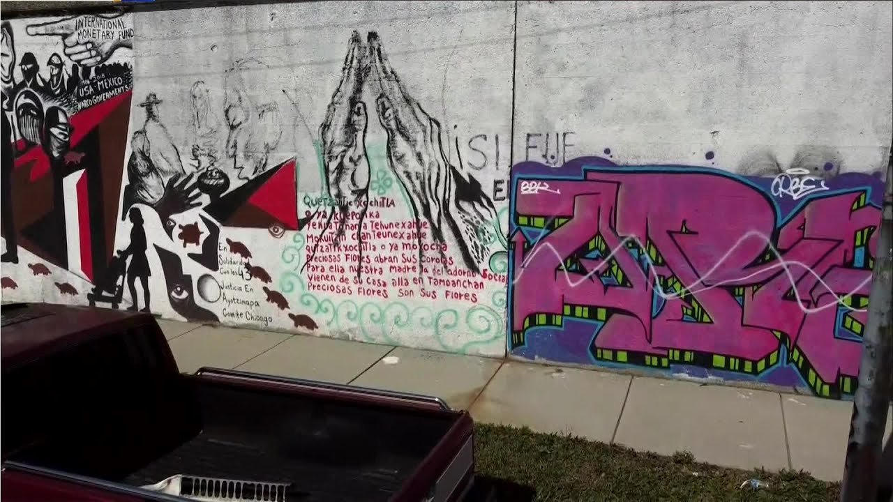 Pilsen Artists Seeking To Preserve Neighborhood History By Restoring Street Murals