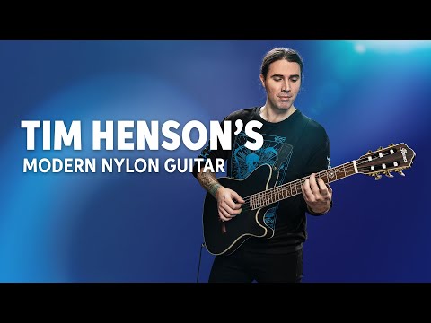 New video Ibanez Tim Henson Signature Nylon Acoustic-electric Guitar ...