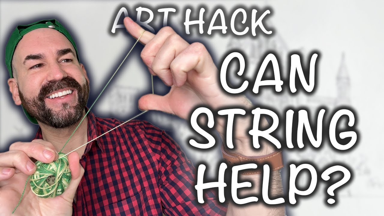 STRING HACK FOR PERFECT PERSPECTIVE? | Does it work?