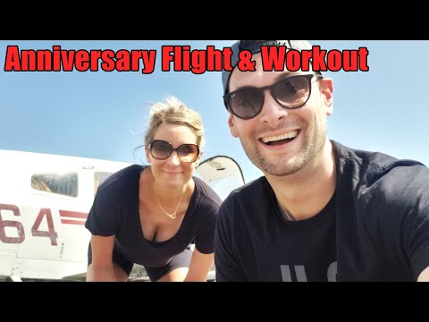 Anniversary Flight, Workout & Practice ILS Approach into John Wayne (SNA-POC-CNO-SNA)
