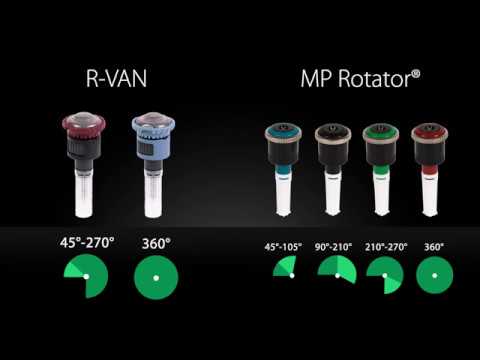 Rain Bird R-VAN: A Complete Line of Rotary Nozzles