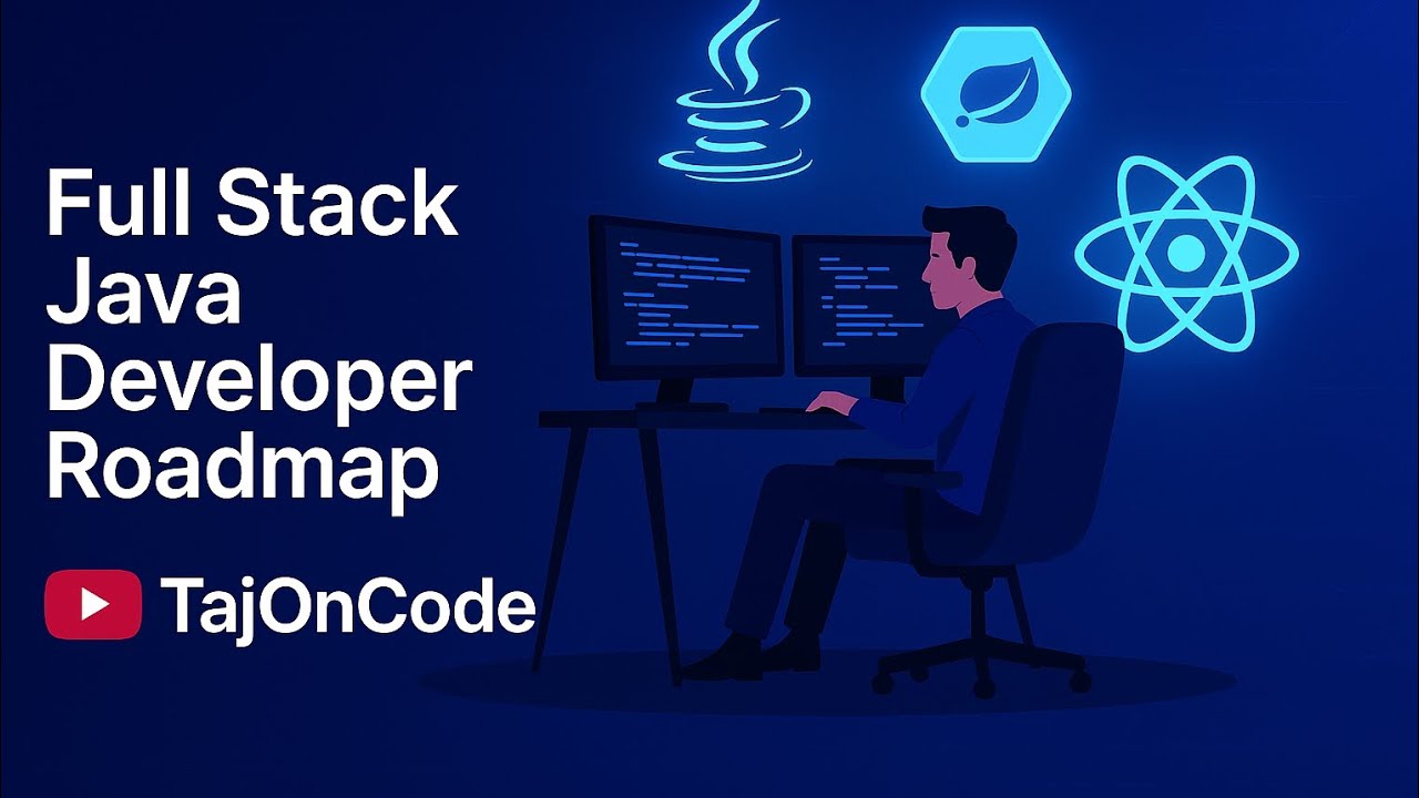 Complete roadmap for Java Full Stack Developer within 180 days.