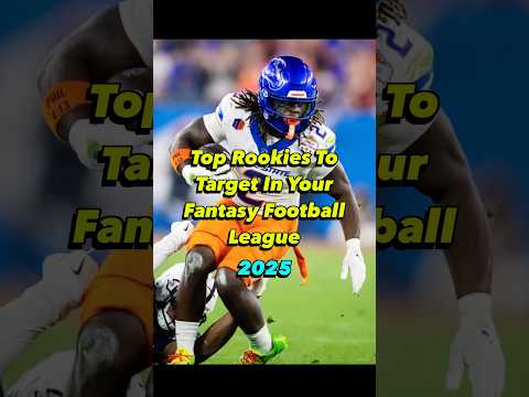 Win Your League: Target These Rookie Gems💎🏆 | Fantasy Football (PPR) #shorts #nfl #fantasyfootball