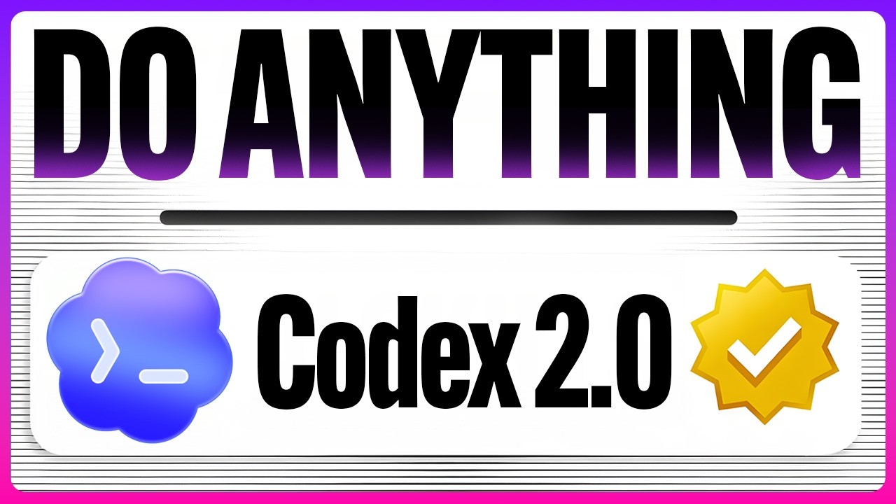 Codex 2.0: Automate ANYTHING!