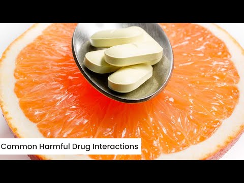 Common Harmful Drug Interactions