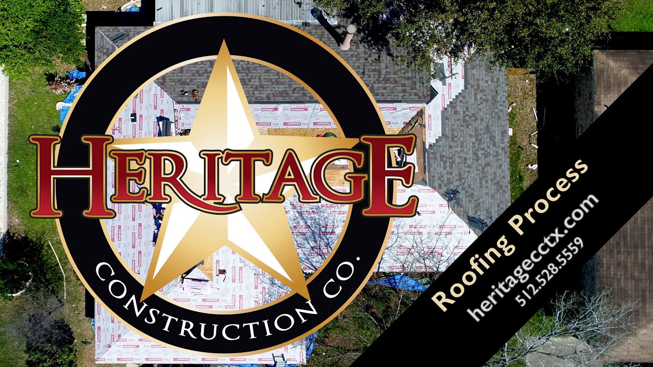 New Re-Roof Installation Process - Heritage Roofing & Construction Company