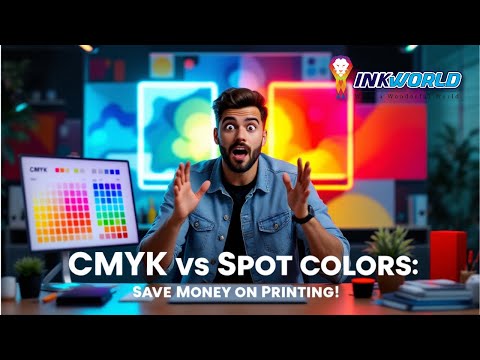 CMYK vs Spot Colors: Save Money on Printing! 💰