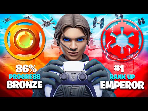 Bronze to Emperor Solo Controller Ranked Speedrun (Fortnite Zero Build)