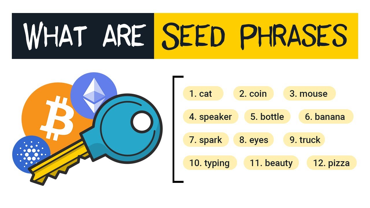 Crypto Education - Seed Phrases Explained | Animation | Cryptomatics