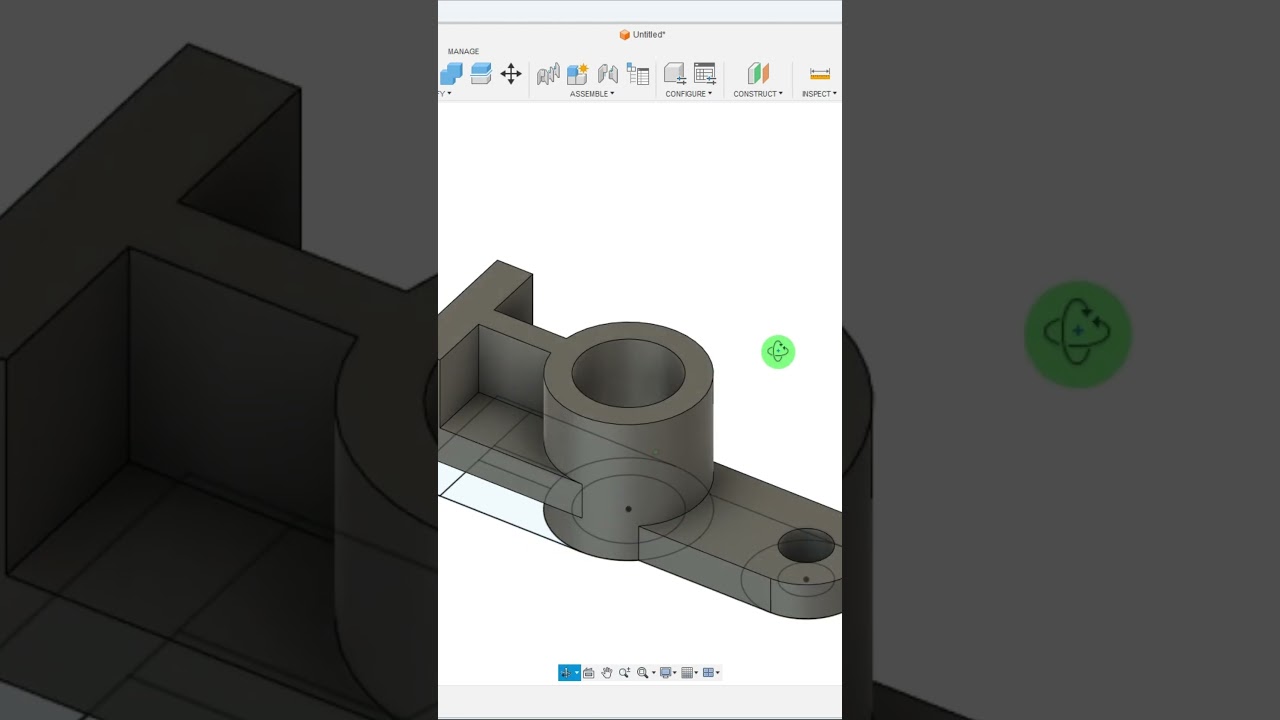 Fusion360 Part Modeling Tutorial-77. #design #3dmodeling #modelingtutorial #engineering#fusion360