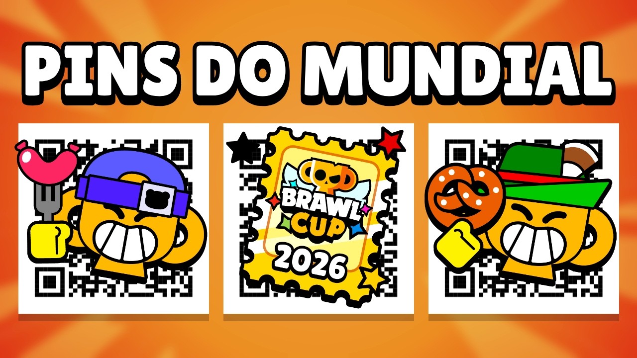 NEW WORLD CHAMPIONSHIP QR CODES WITH EXCLUSIVE FREE PINS IN BRAWL STARS!