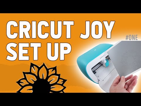 Cricut Joy setup and first-time use 2023 (video #1 introduction)