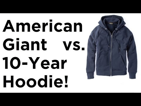 Hoodies Compared: American Giant vs. Flint and Tinder!