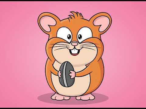 A Hamsters Watching "DNA Productions Logos"