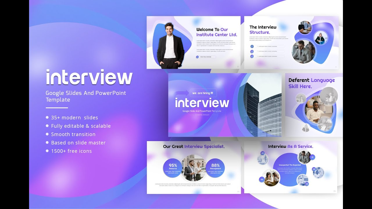 Interview Presentation Template