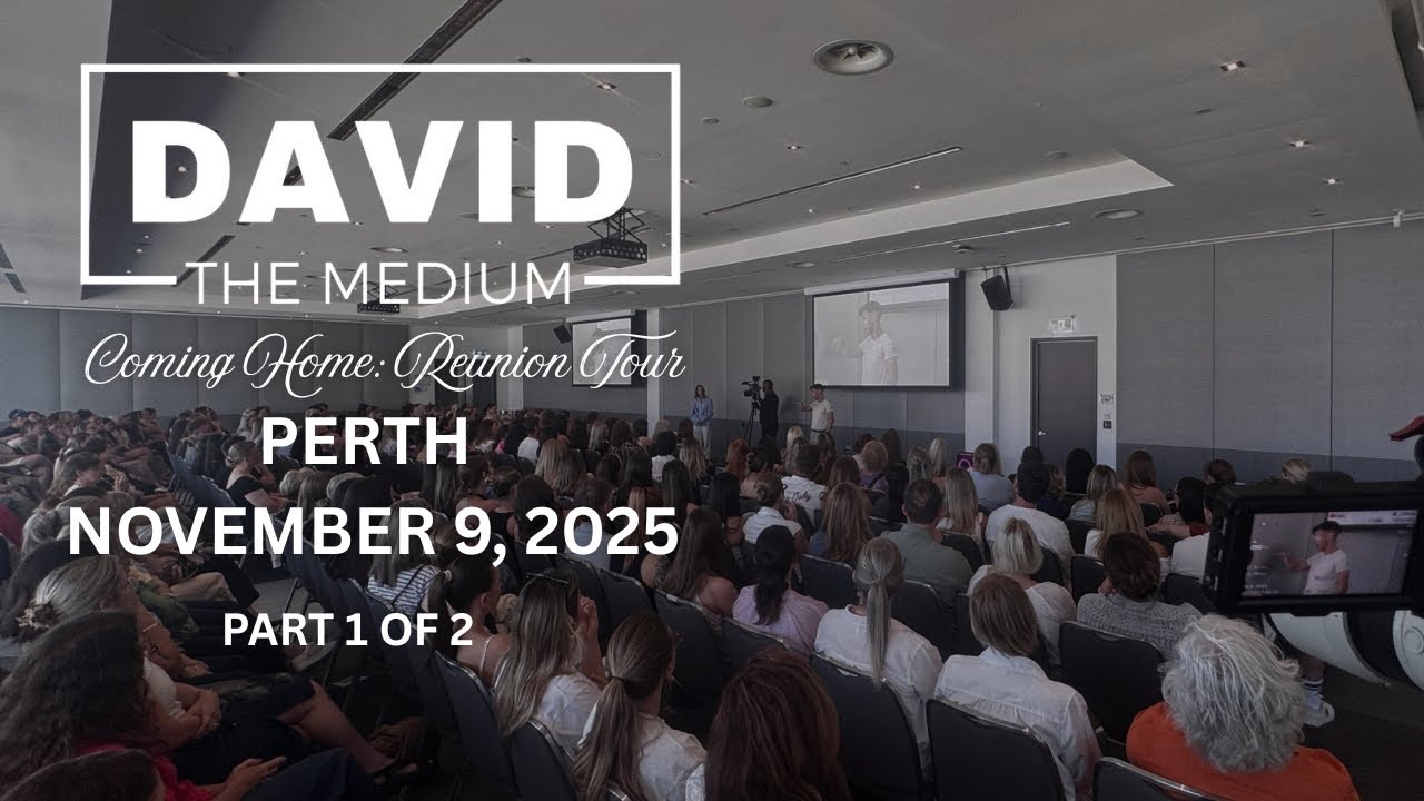 [PART 1] David The Medium passes on messages from the Afterlife in Perth  [November 9, 2025]