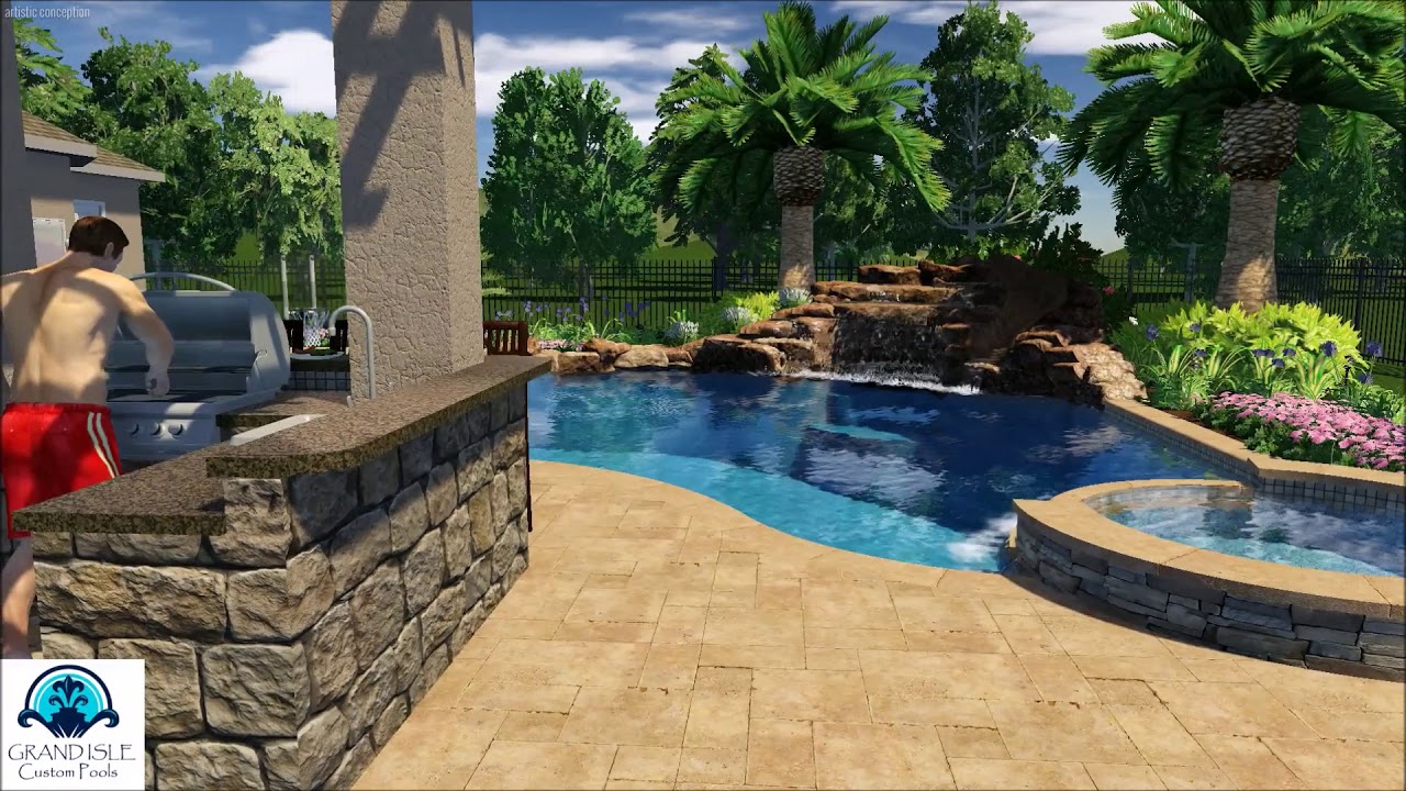 Levine Pool Sienna Plantation
