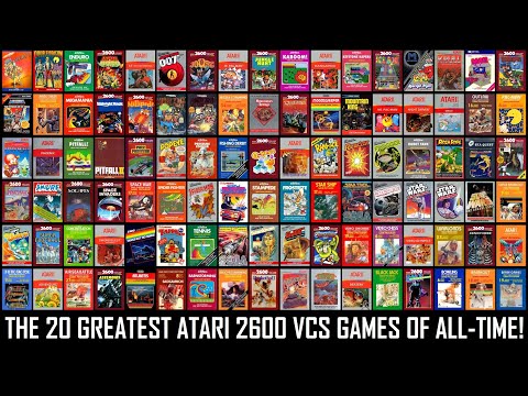 The 20 Greatest Atari 2600 VCS Games of All-Time!