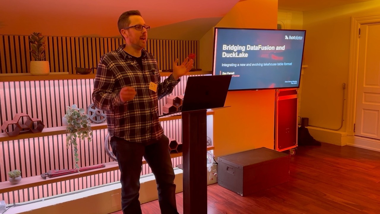 DataFusion + DuckLake — Zac Farrell | Data Debug SF