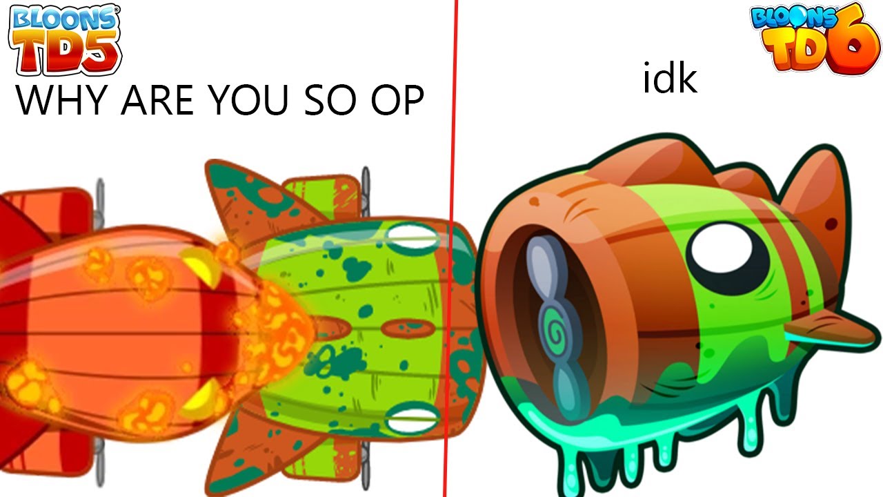 OLD BLOONS BOSSES MEET NEW BTD6 BOSSES