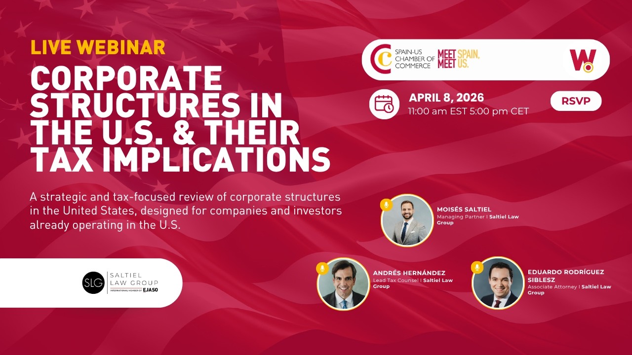 Corporate Structures in the U S  & Their Tax Implications