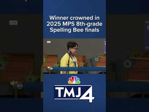 Winner crowned in 2025 MPS 8th-grade Spelling Bee finals