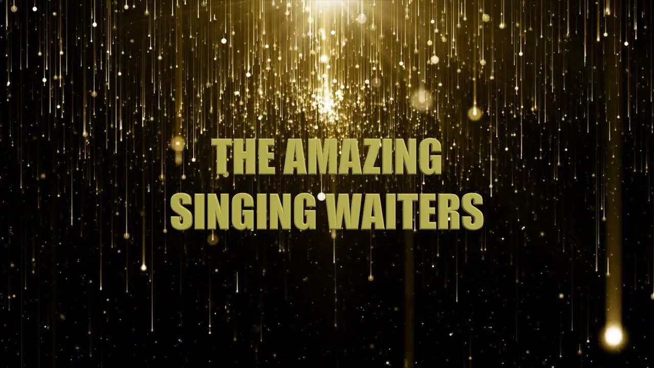 THE AMAZING SINGING WAITERS, promo (AL)