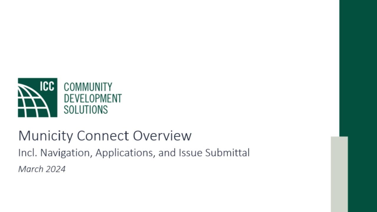 Municity Connect Overview