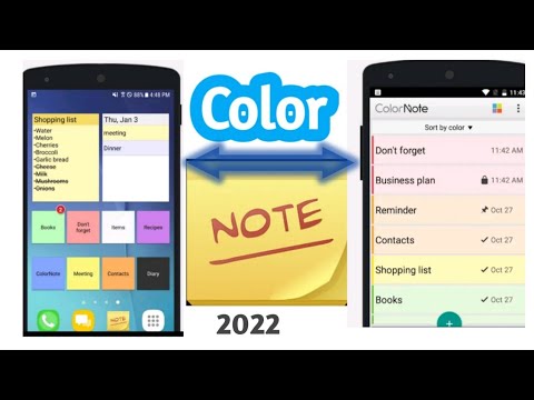 Best Notepad for Android | Color Note in 2022