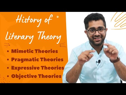 History of Literary Theory - Mimetic, Pragmatic, Expressive, Objective Theories | Chapter 1