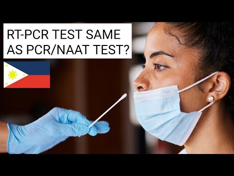 IS RT-PCR TEST SAME AS PCR/NAAT TEST? PCR TEST