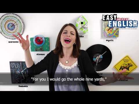 Easy American Idioms 9 - Dana's Favorites