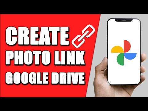 How To Create Link For Photos In Google Drive (SIMPLE!)