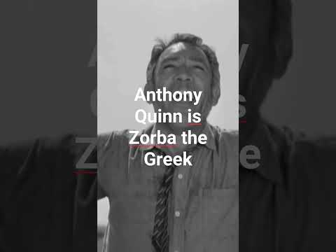 Anthony Quinn is Zorba the Greek. A great actor - SUBSCRIBE