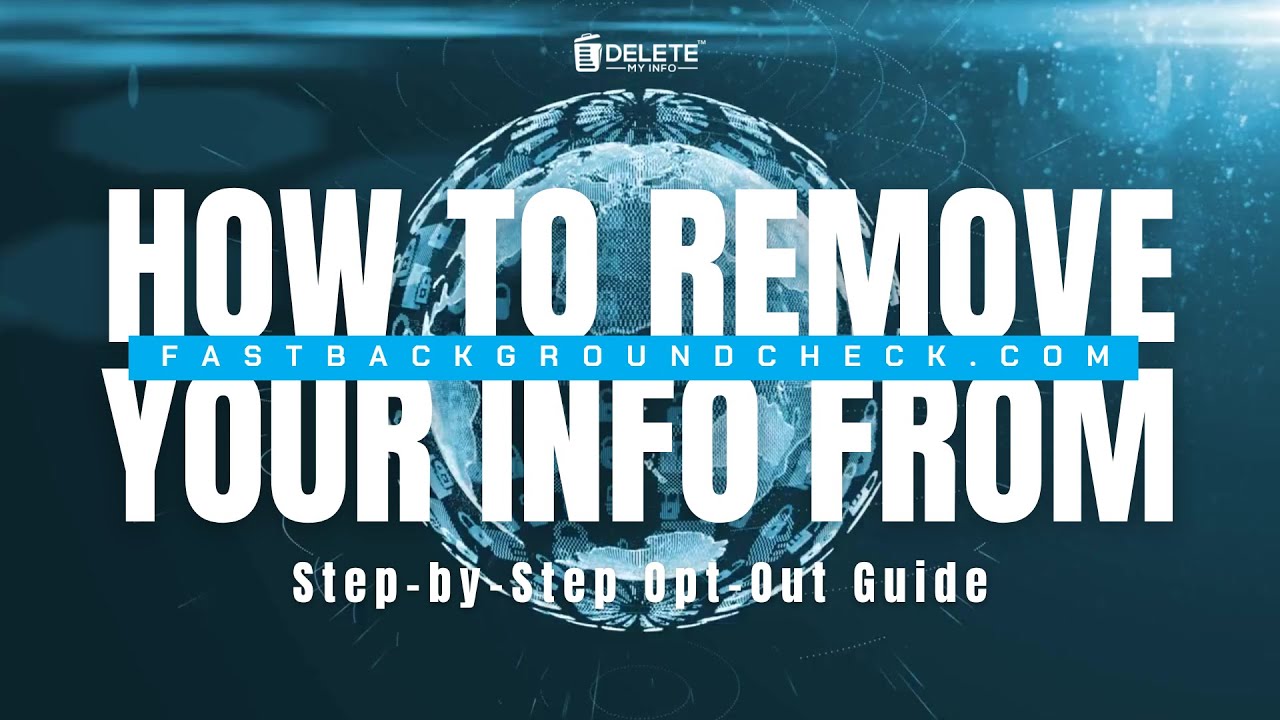 How to Remove Your Info from FastBackgroundCheck.com | Step-by-Step Opt-Out Tutorial #cybersafety