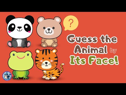 Guess the Animal by Its Face! | Fun Animal Quiz for Kids