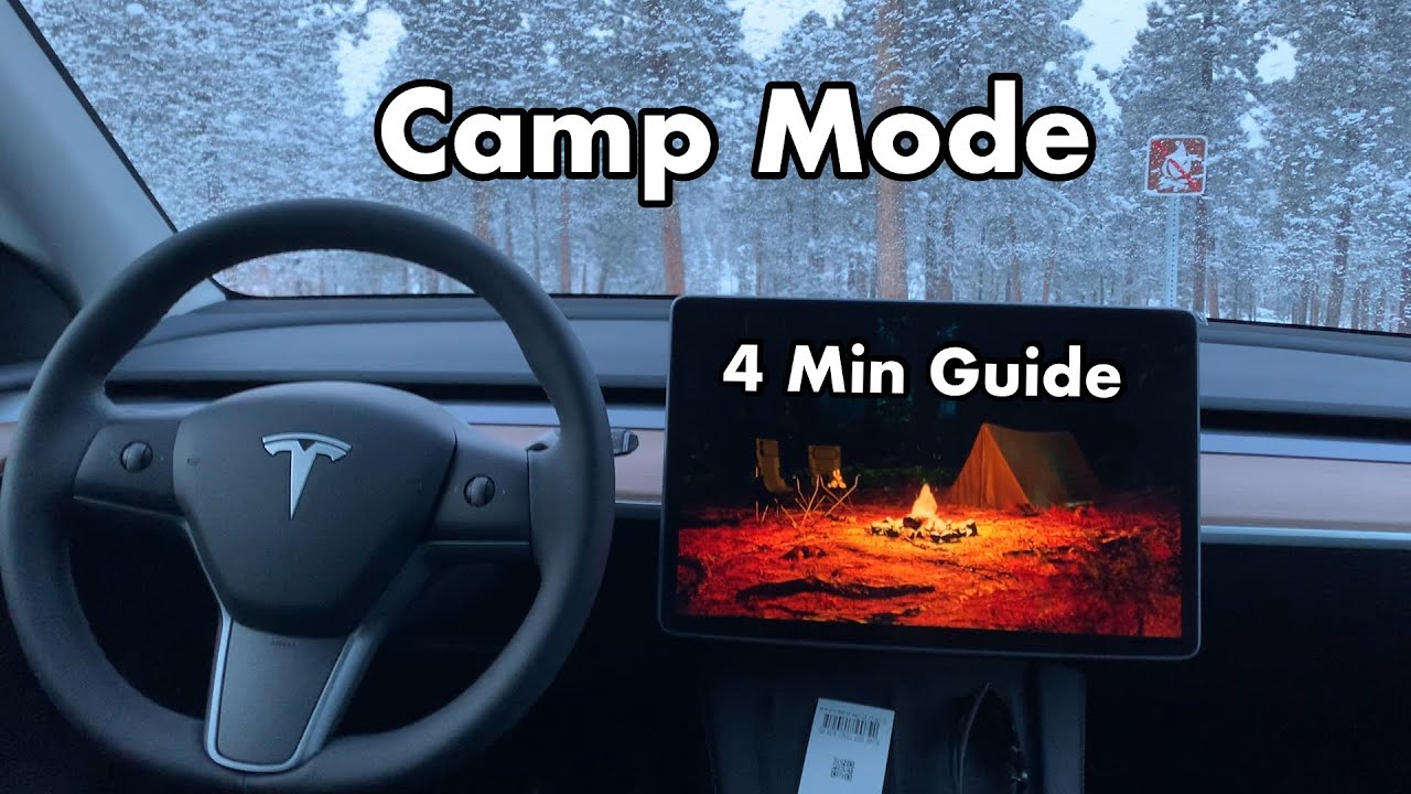 Tesla Camp Mode Guide 2025