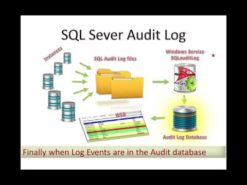 SQL Server Audit Logs from multiple Servers displayed on web Site
