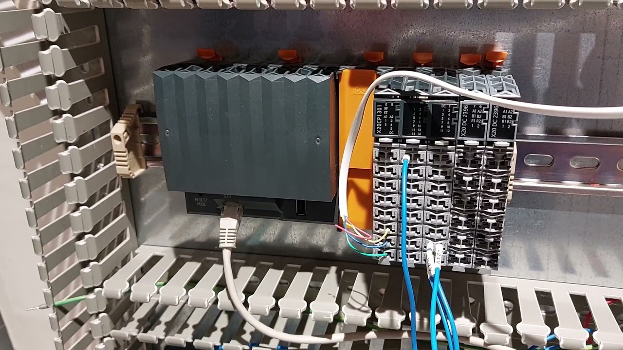 B&R X20CP1301 Module replacement and Bus Module connection