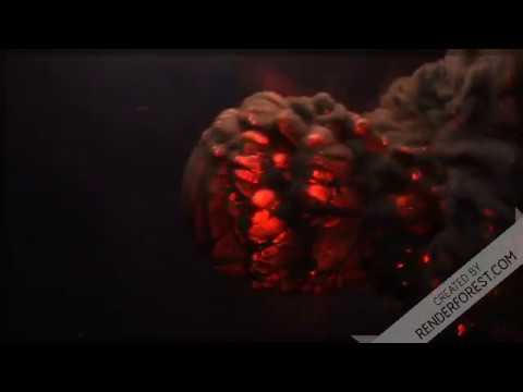 Hot Explosion Logo Reveal II Gaming Tech BD II Frist video